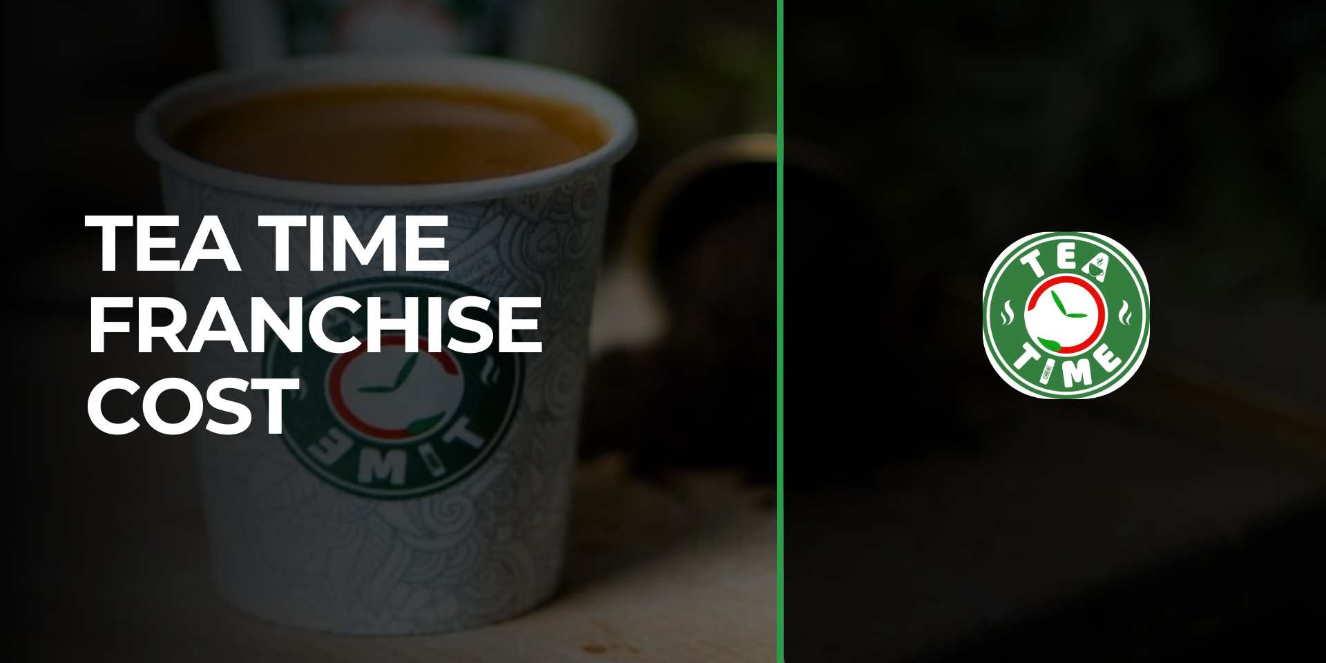 Tea Time Franchise Cost, Profit & ROI: 2026 Guide