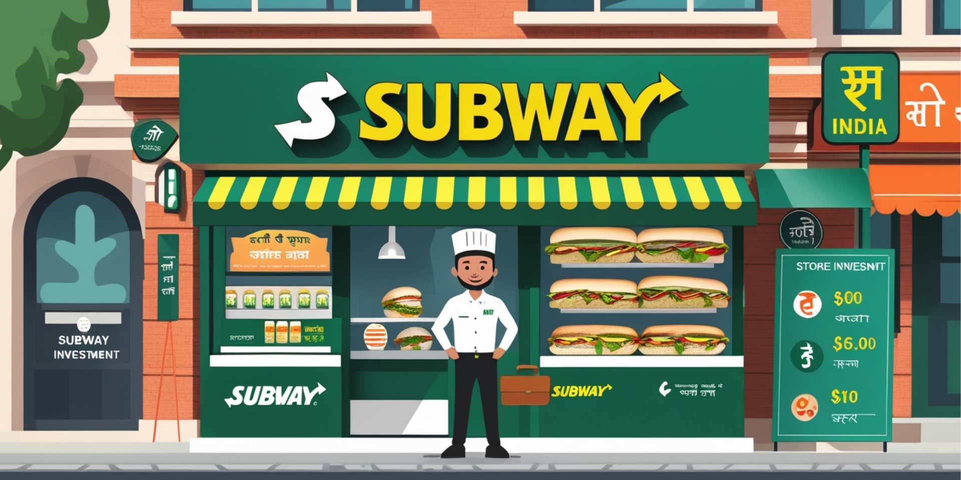 Subway Franchise Cost in India & Monthly Profit [2026]